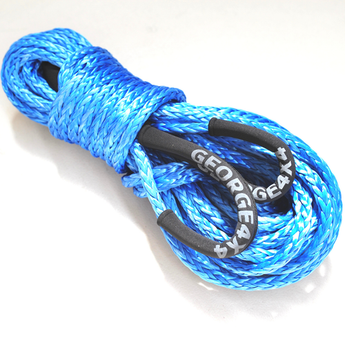Winch Extension Tow Rope 9mm*10m*8000kg George4x4 Recovery Rope ...