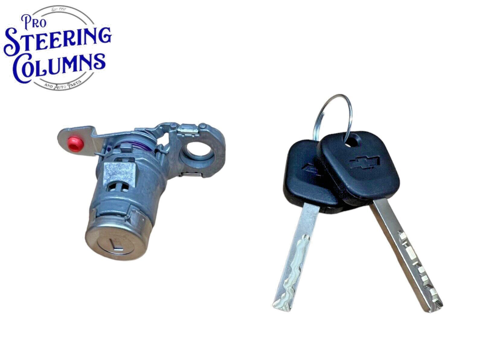 14-22 GM SILVERADO TAHOE DRIVER FL DOOR LOCK CYLINDER NEW OEM 2 KEYS ...