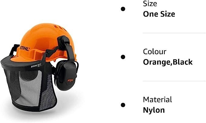 STIHL Function Basic Helmet with Ear Protection 886661543199 | eBay