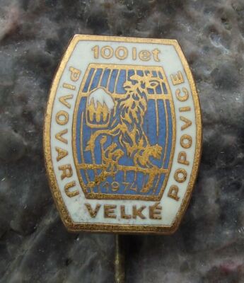 1974 Pivovar Velke Popovice Kozel 100th Anniversary Brewery Beer Lager ...