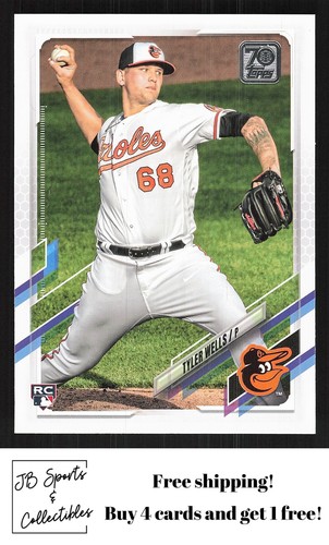 2021 Topps Update Rookie Tyler Wells #US29 Baltimore Orioles | eBay