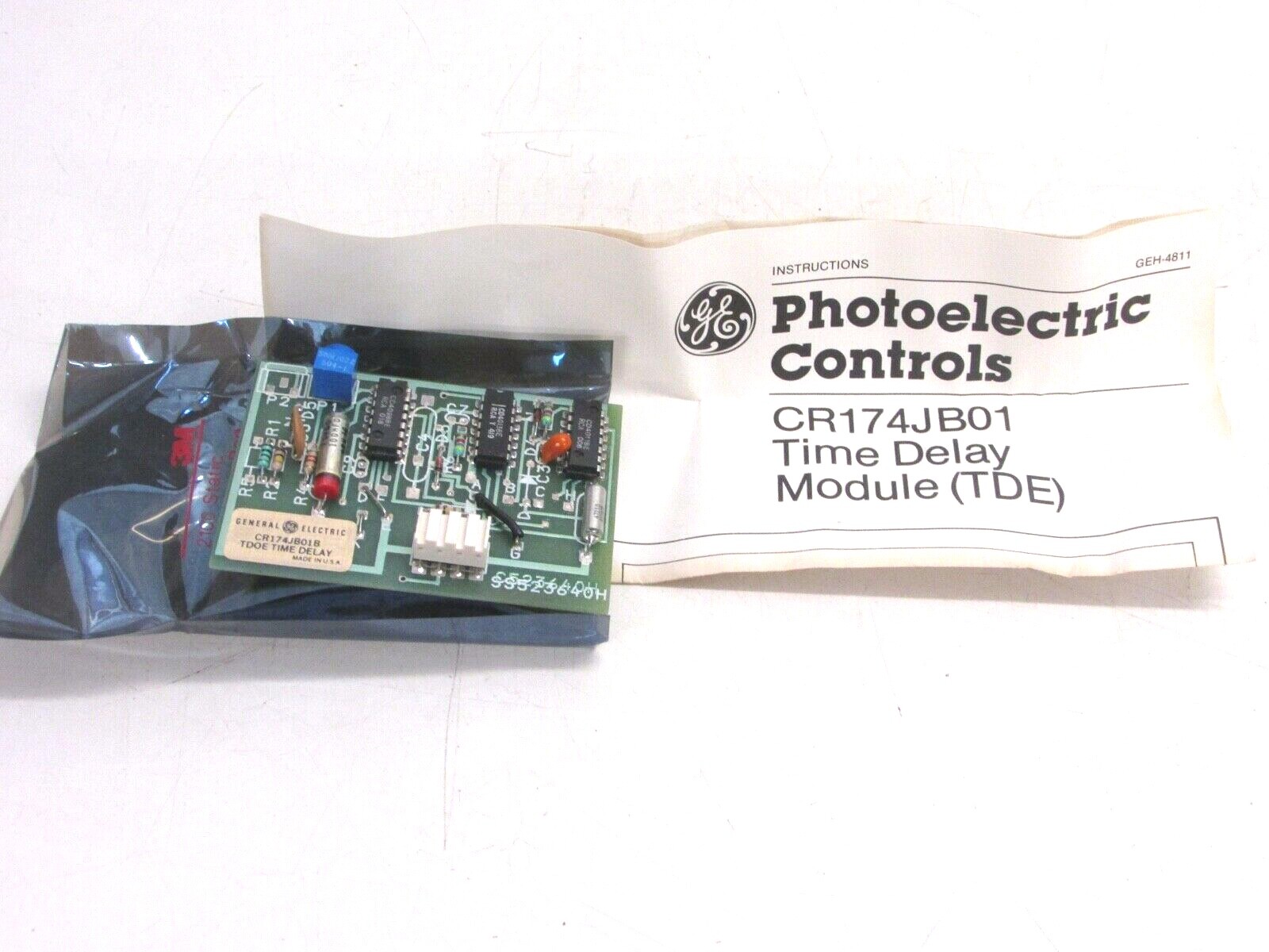 GE GENERAL ELECTRIC TIME DELAY BOARD, CR174JB01 | eBay