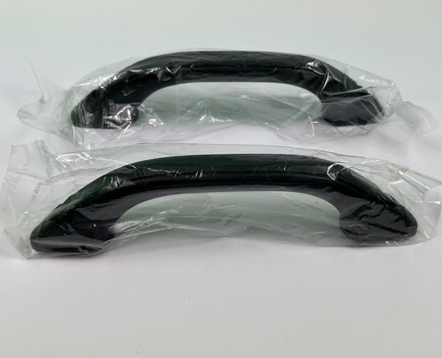 2 x Black Plastic Grab Pull Handles RV Caravan Boat Camper Trailer ...