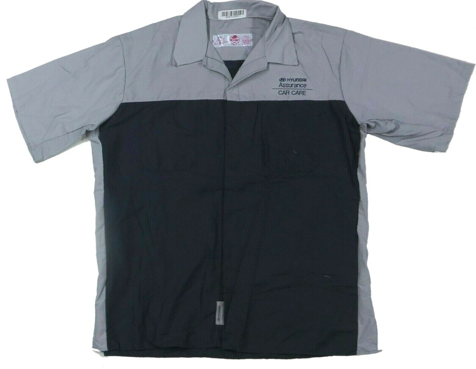 Red Kap Mechanic Technician Uniform Mens Work Shirts Automotive ...