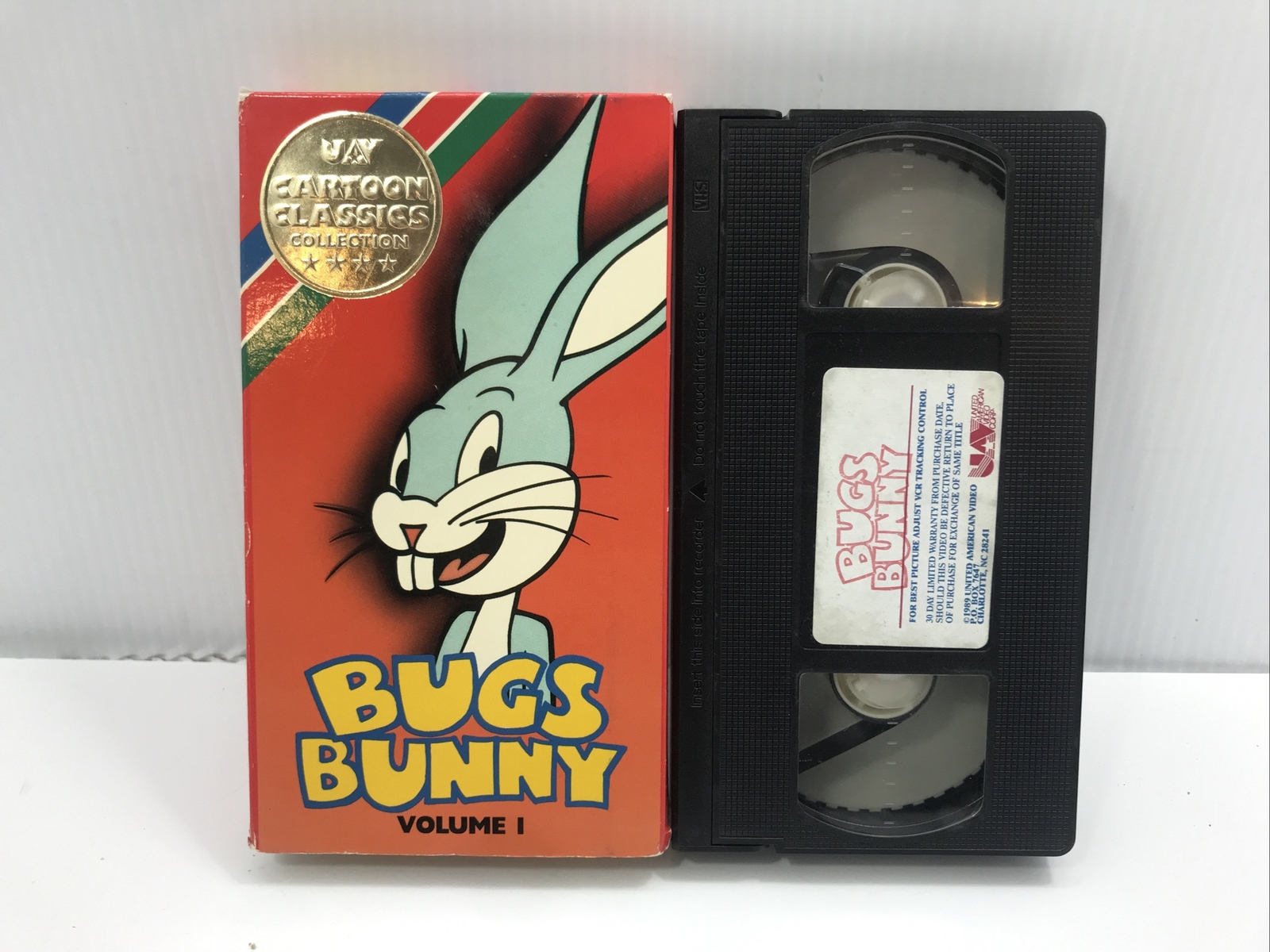 UAV Cartoon Classics Collection Bugs Bunny VHS Volume 1 80s Animated ...