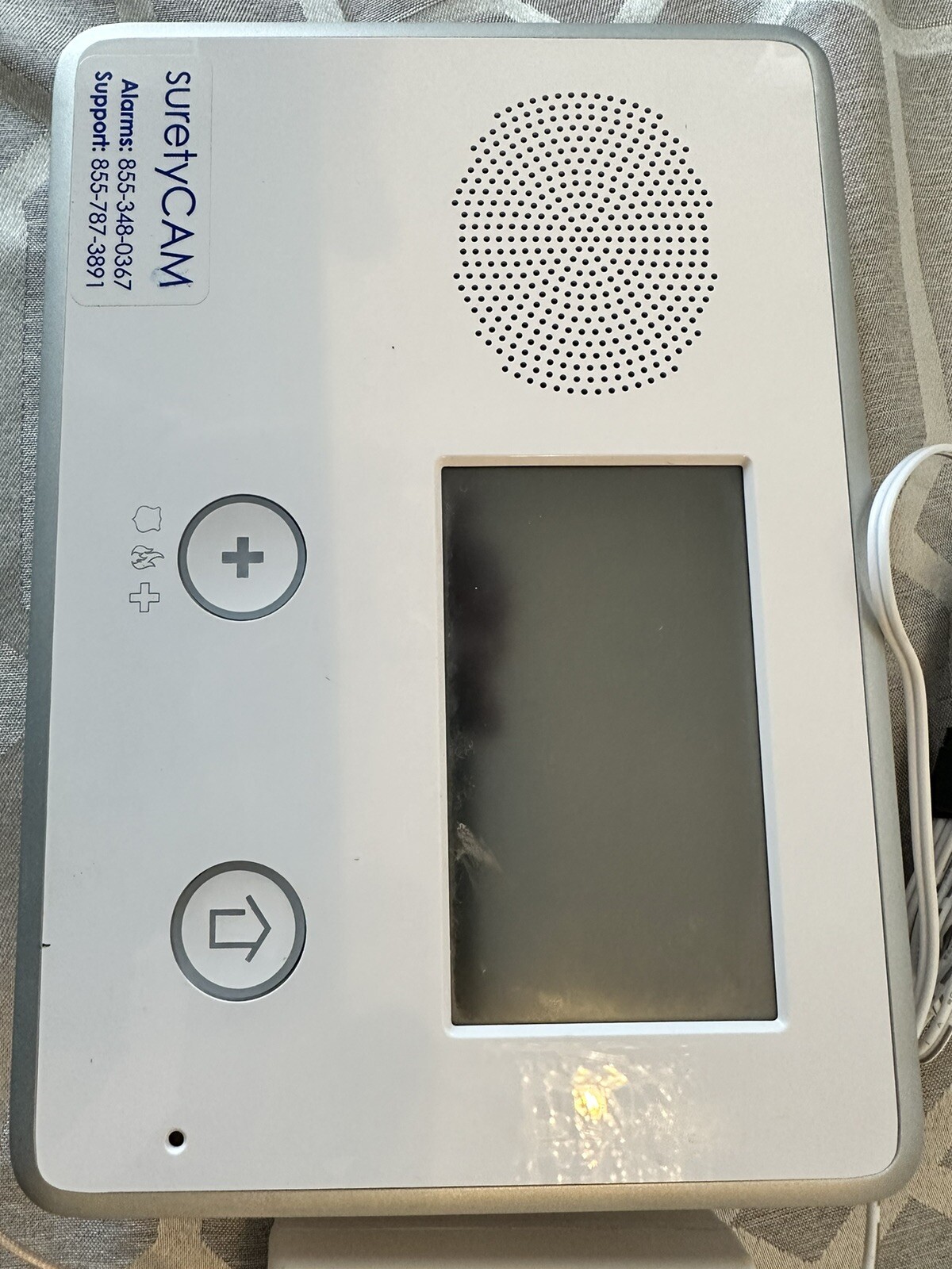 2GIG-CP21-345 Touch Screen Z Wave Alarm Control Security Panel ...