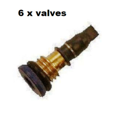 6 x DCI Cartridge Check Valve to fit A-dec Century Plus Control Block ...