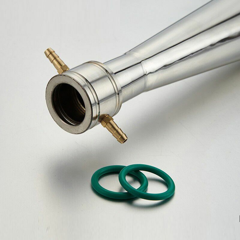 #203 Stainless Steel Exhaust Pipe Tuned Pipe for 26cc Zenoah RC Boat ...