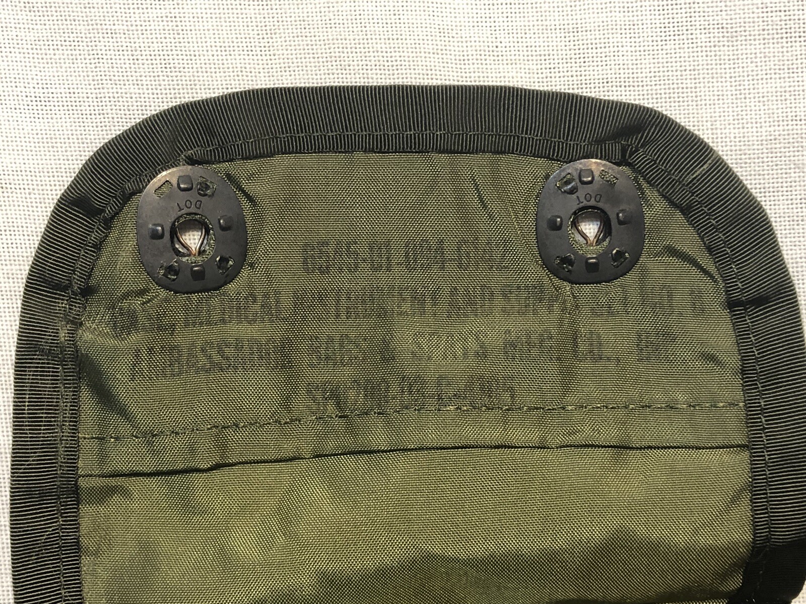 US MILITARY INDIVIDUAL FIRST AID KIT POUCH ONLY IFAK SNAP FLAP & ALICE ...