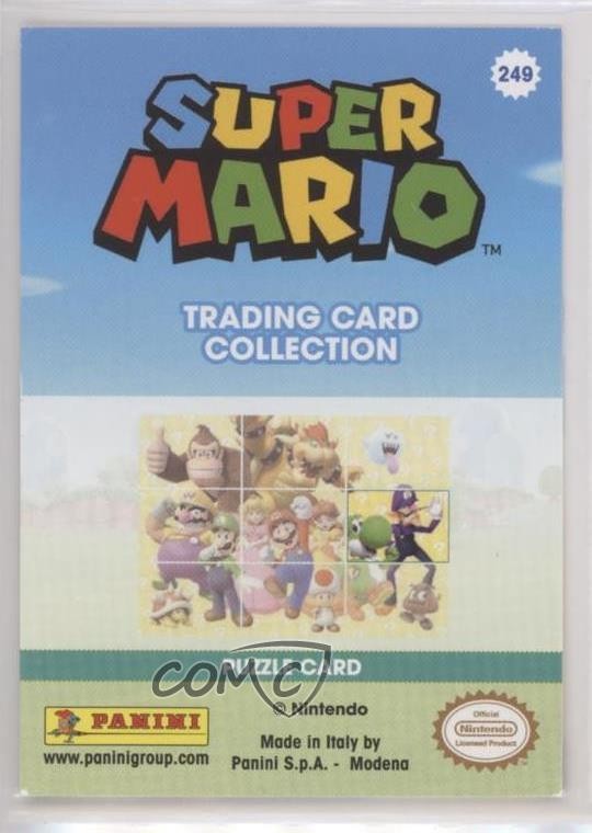 2022 Panini Super Mario Puzzle Card and Yoshi Puzzle Card and Waluigi ...