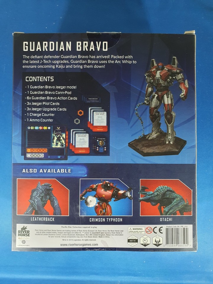 Pacific Rim: Extinction Miniatures Game Guardian Bravo Jaeger Expansion ...