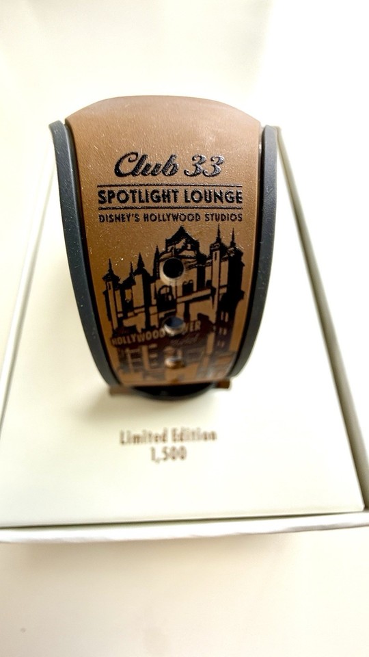 Club 33 Walt Disney World Magic Band - Hollywood Studios Spotlight ...