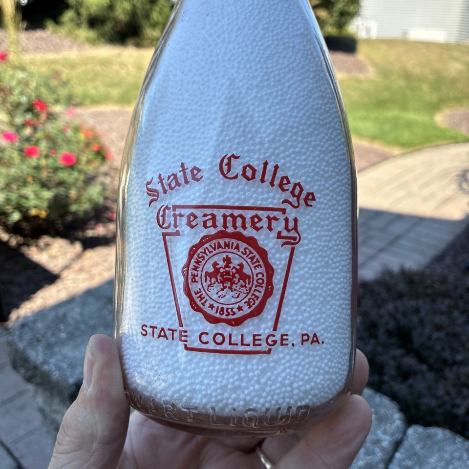 SRPQ STATE COLLEGE PA WAR SLOGAN PSU Penn State University Milk Dairy ...