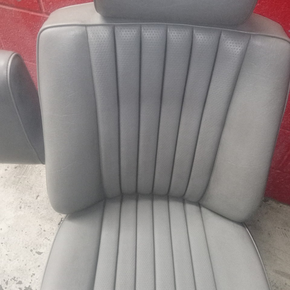 NICE Gray Mercedes W124 Power Front Driver Left Seat grey 300 E TD S L ...