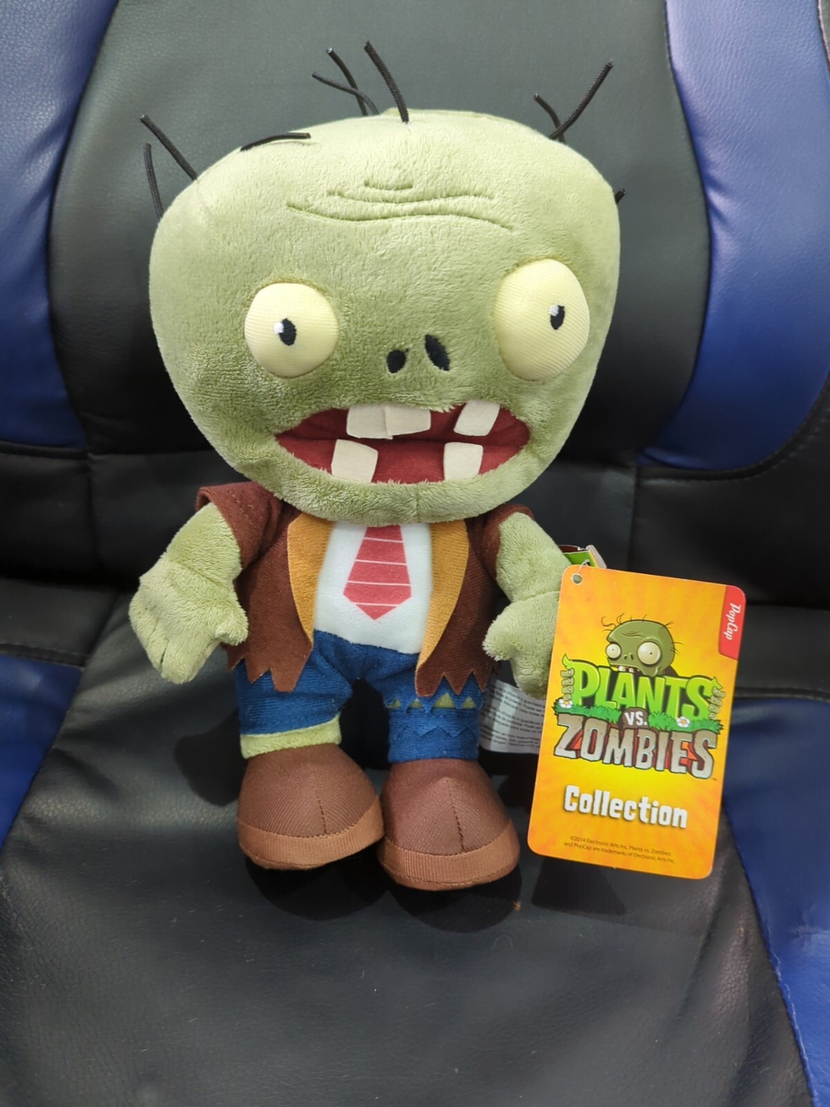Plants vs Zombies Zombie In A Suit Plush New With Tags From Sega Popcap ...