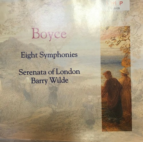 William Boyce Eight Symphonies Serenata of London Barry Wilde (CD ...