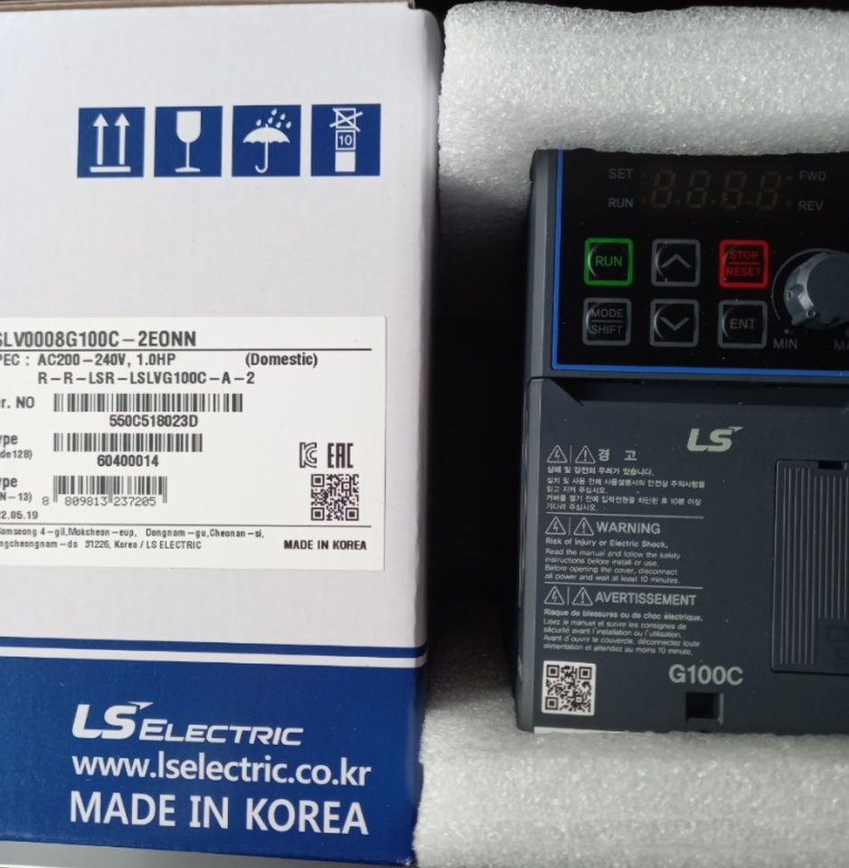 LS Inverter LSLV0008G100C-2EONN ACDrive 200-240VAC 3Phase 0.75kW 1Hp ...