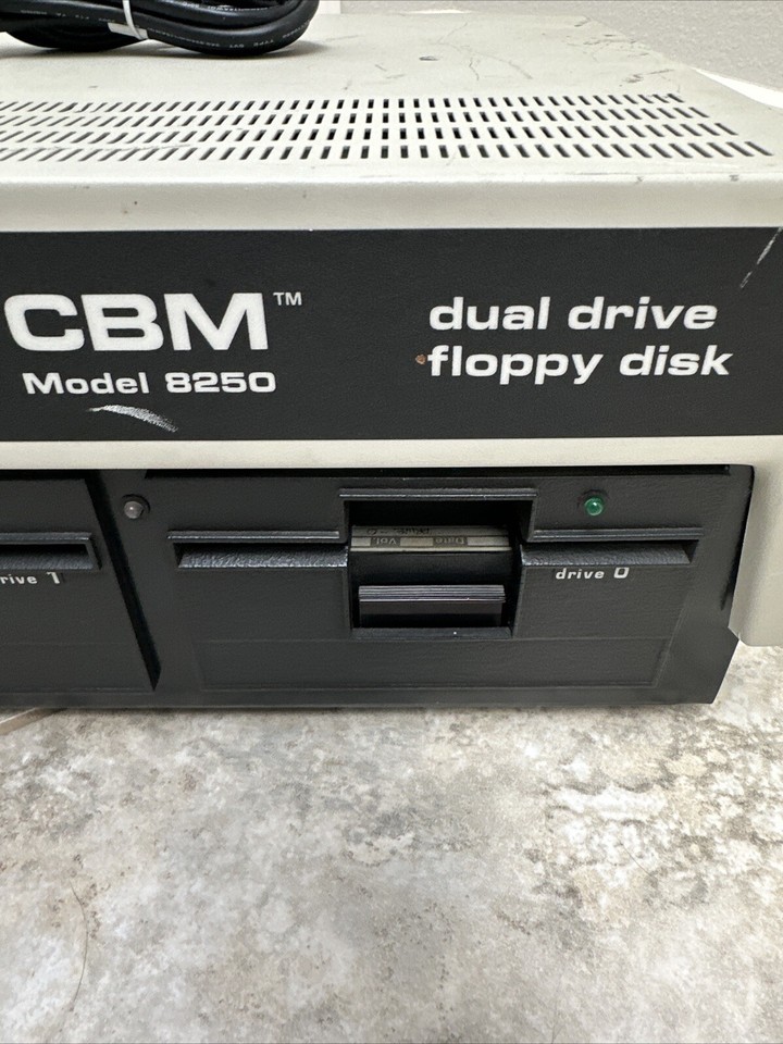 Commodore CBM 8250 Dual Disk Drive 8250m for the Commodore Pet etc | eBay
