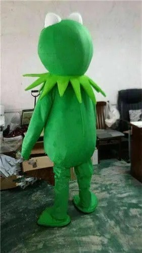 Advertising Kermit the Frog Mascot Costume suits Adults size Fancy ...