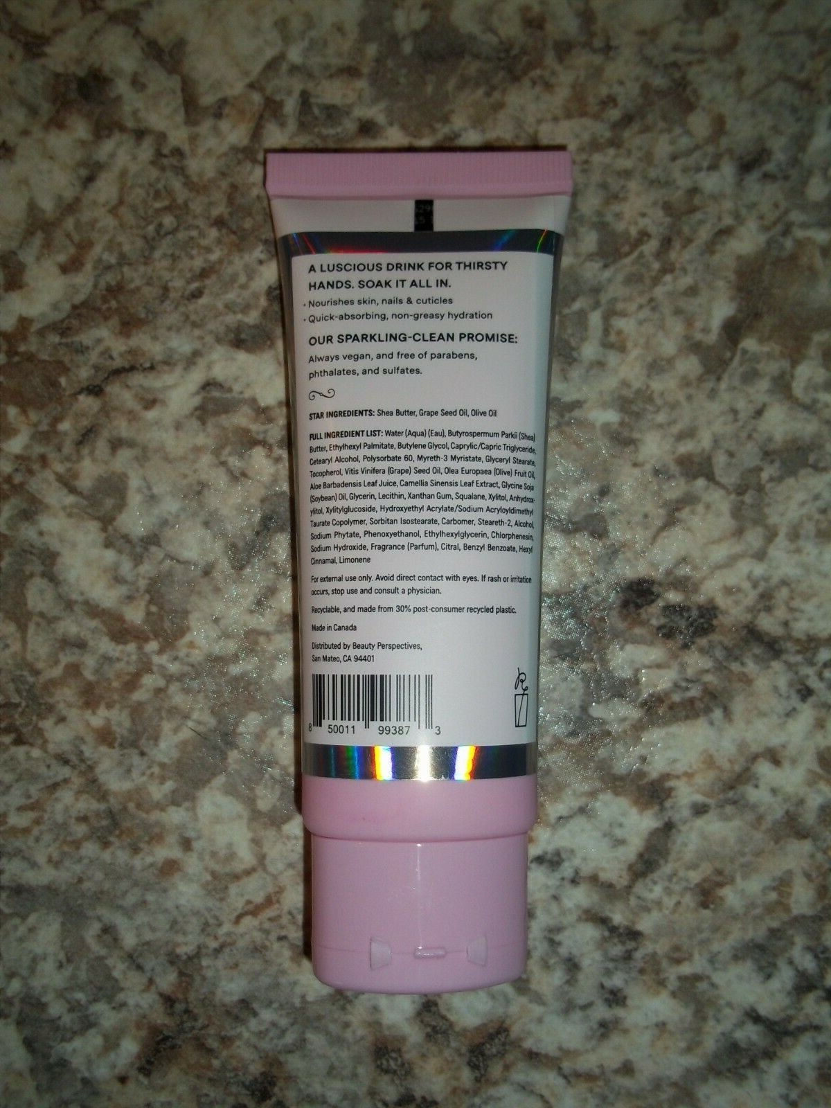 IPSY REFRESHMENTS CITRUS SPRITZ LUSCIOUS HAND CREAM 2 FL OZ/60 ML ...