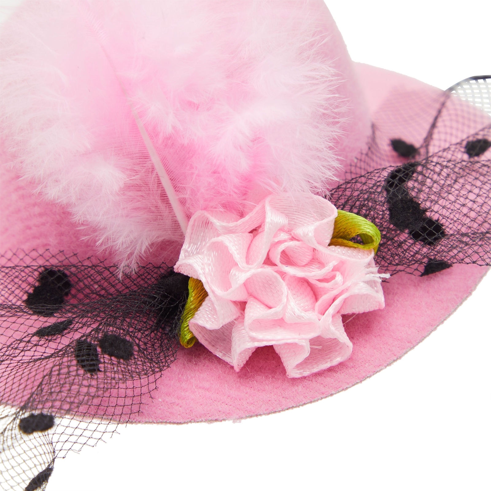 6 Pack Mini Tea Party Hats for Women, Fancy Hair Fascinators, 6 Colors ...