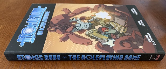 Atomic Robo Roleplaying Game by Mike Olson and Brian Clevinger (2015 ...