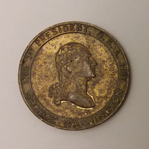 George Washington 1st President Coin Medal Token 25mm | eBay