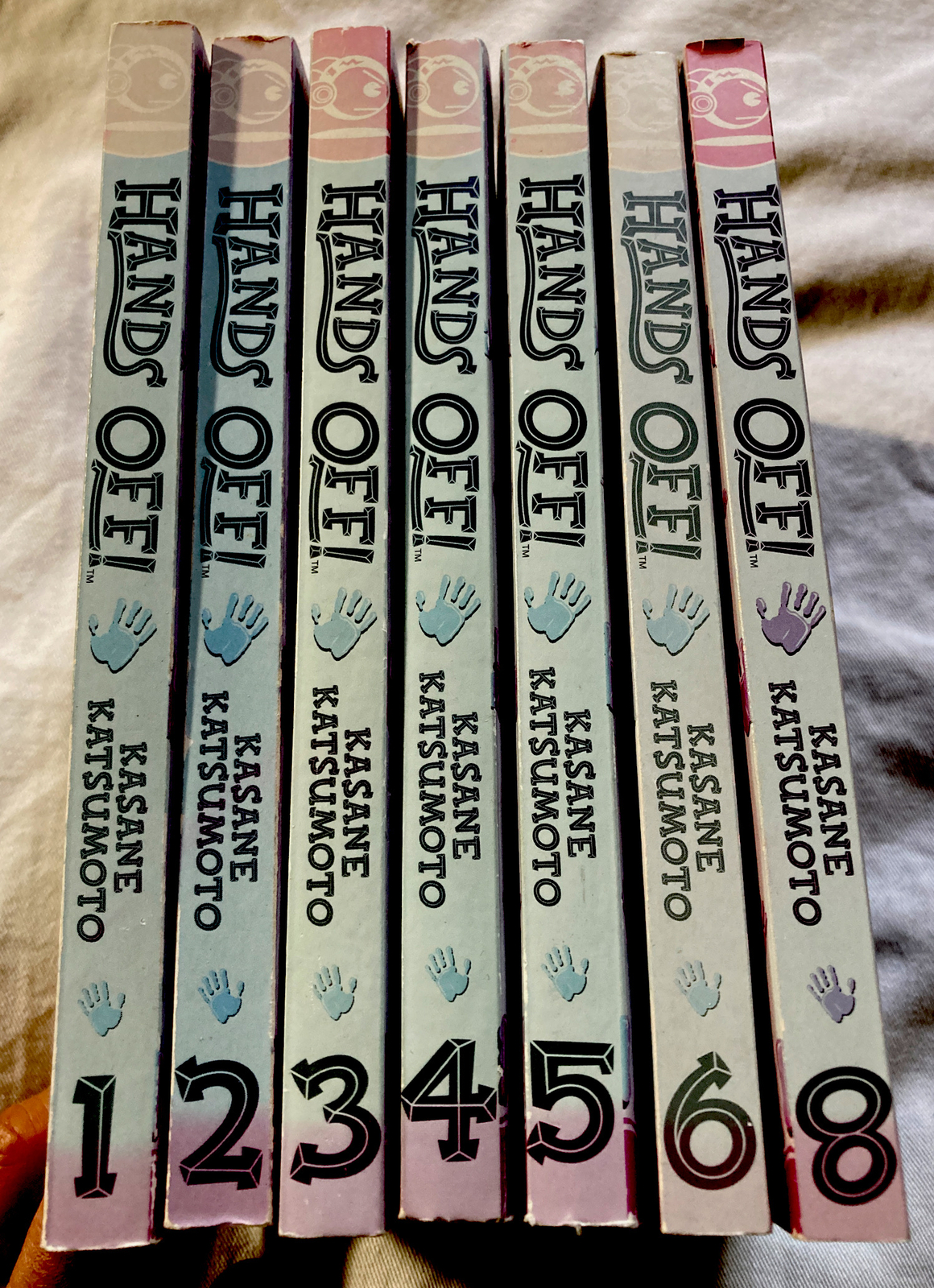 Hands Off Manga By Kasane Katsumoto Volumes #1-6, 8 Trade Paperback ...