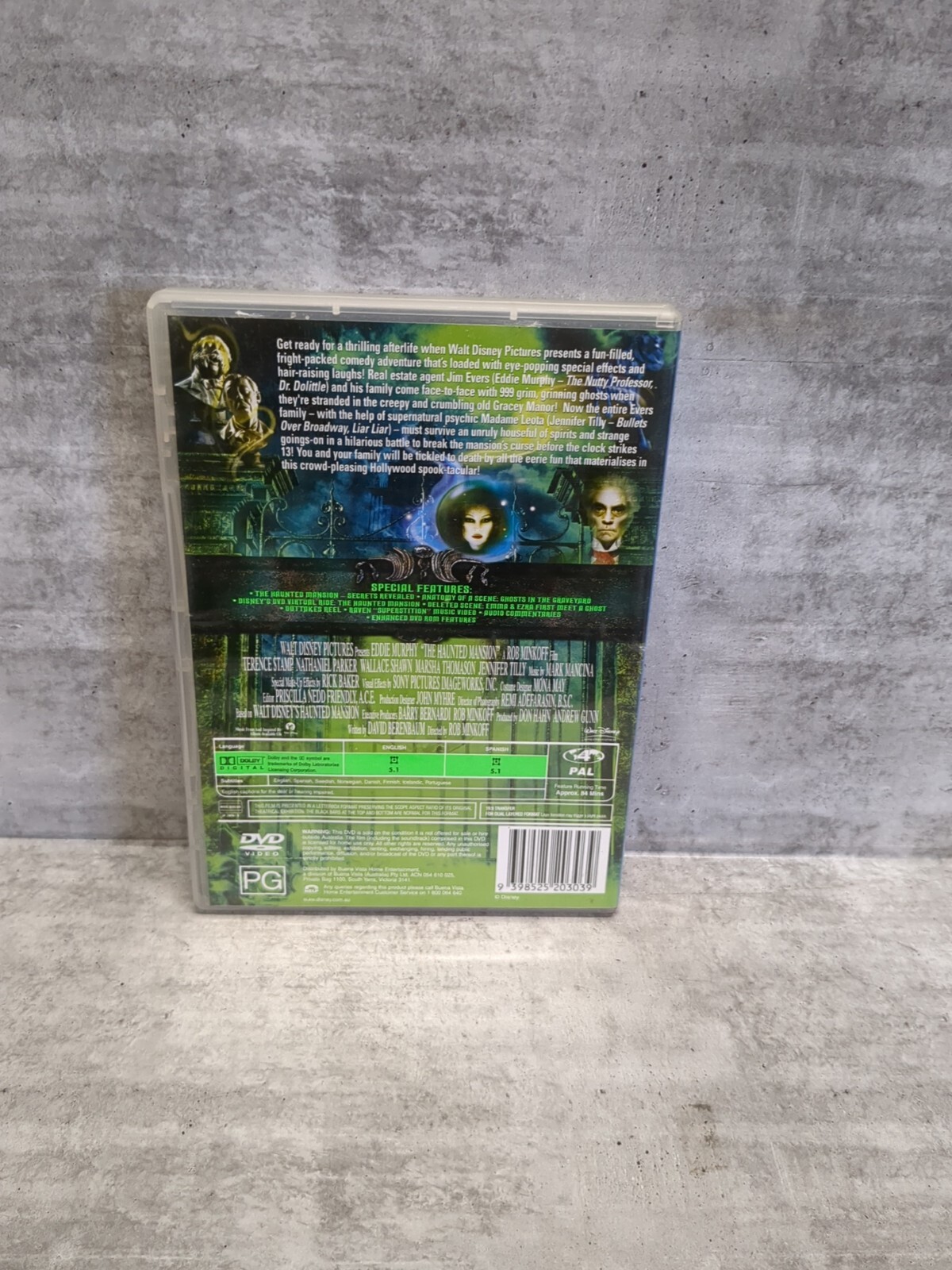 Haunted Mansion, The (DVD, 2004) Region 4 9398525203039 | eBay Australia