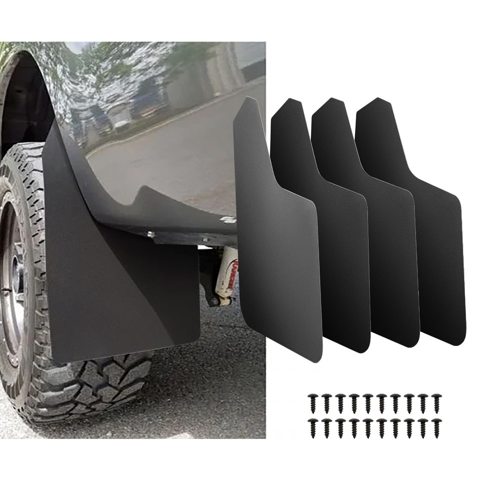 4PCS Wide Rally Mud Flaps Splash Guards Mudguards For Toyota Tundra ...