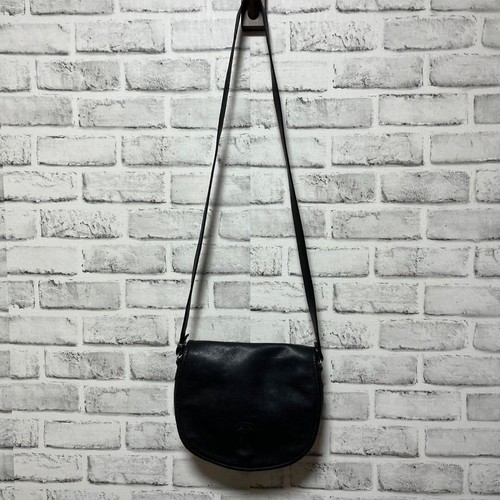 Longchamp Women Bag Shoulder Leather Black Limited Edition VHTF Rare ...