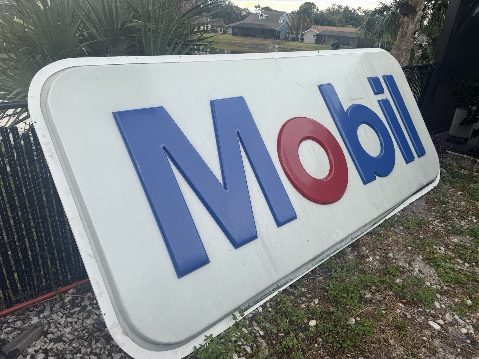 MOBIL OIL GAS STATION SIGN | eBay