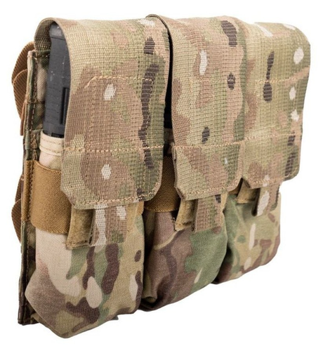 FirstSpear 5.56 triple mag pouch Multicam 6/12 magazine flap pocket ...