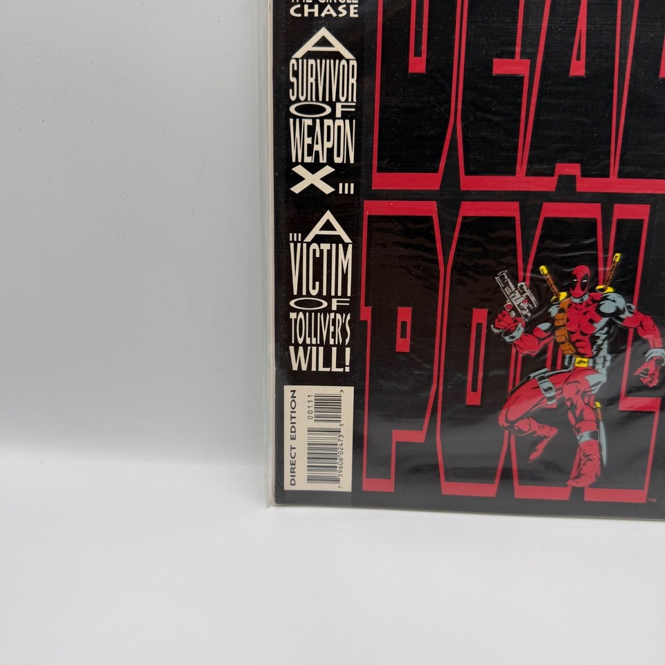 Deadpool The Circle Chase #1 1993 Marvel 1st Solo Series 1st App ...