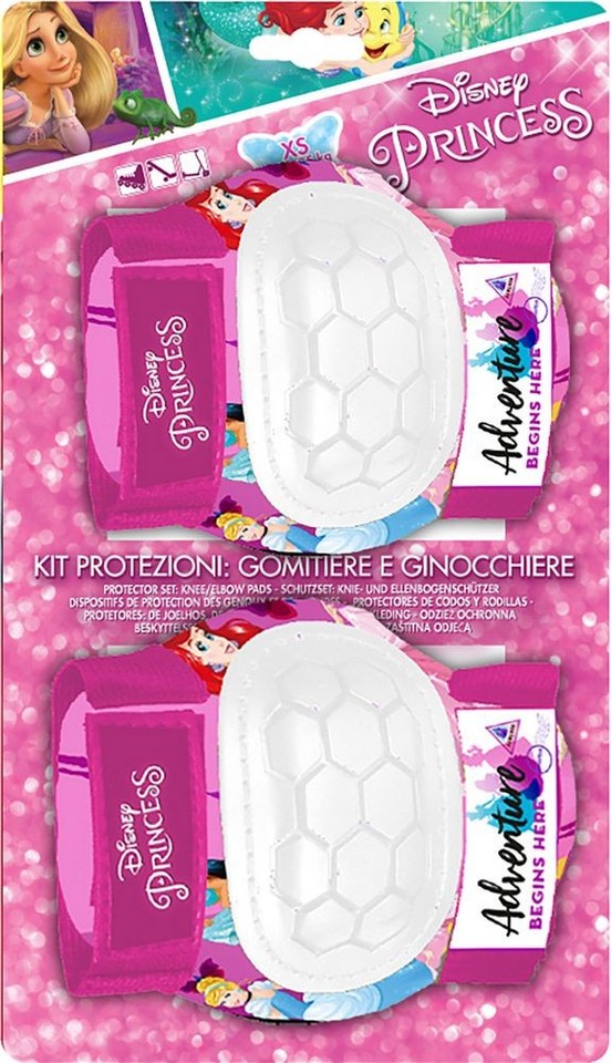 Disney Princess Elbow And Knee Pads Set For Girls. Size XS (3-6 Years ...