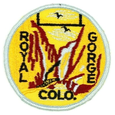 Vintage Royal Gorge Bridge and Park Patch Colorado CO | eBay