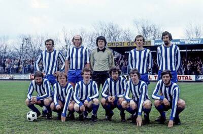 Pleun Strik Jos Dijkstra Adjanski Wout Blijderveen Lambert 1976 FOOTBALL PHOTO | eBay Australia