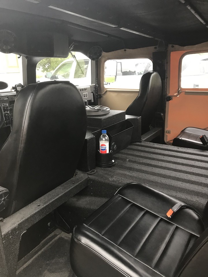 HUMVEE SEATS HUMMER H1 W/ BENCH SEAT M998 HMMWV- #1 SELLER ON EBAY! | eBay