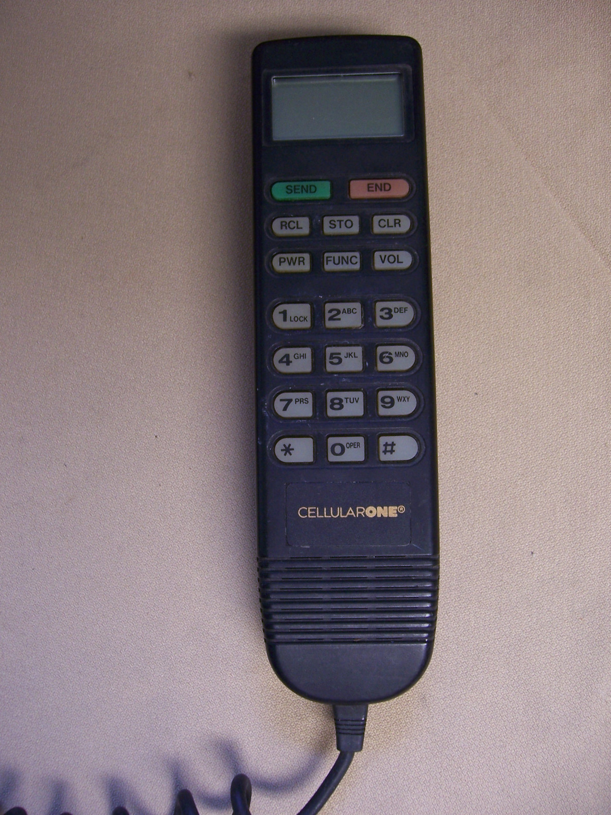 Audiovox Corporation Vintage ANALOG Car Bag cellular cell Phone SP-95 ...