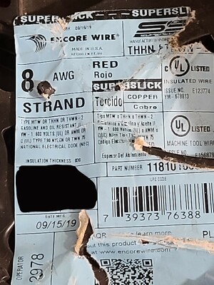 Conductor - 4 Thhn Wire