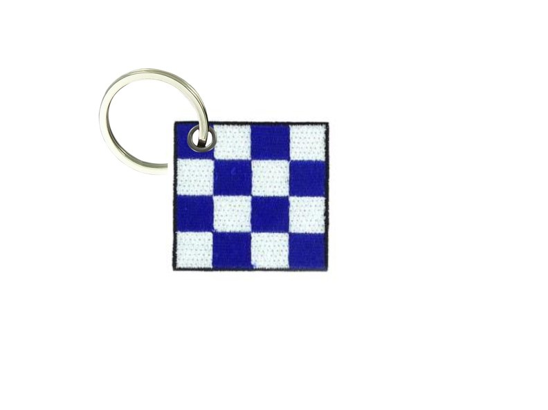 Key Ring Keys Key Embroidered Badge Patch Flag KFC Letter N November ...