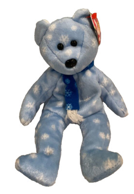 TY BEANIE ORIGINAL BABY 1999 - HOLIDAY TEDDY - DOB DECEMBER 25, 1999 | eBay