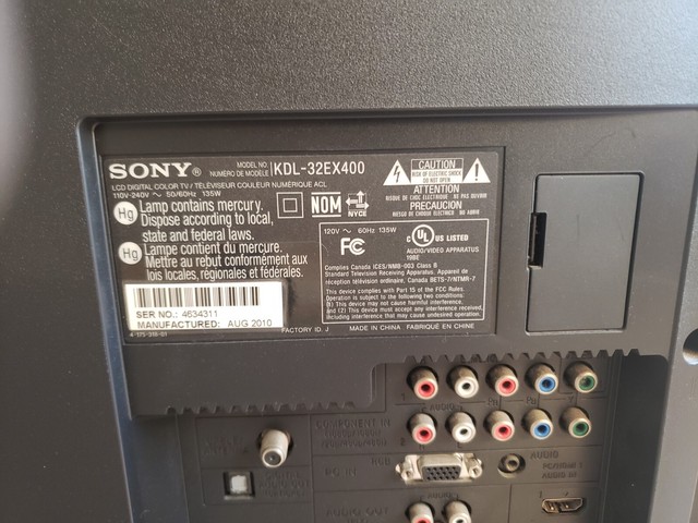 Sony Bravia KDL-32EX400 32" 1080p HD LCD Television for sale online | eBay