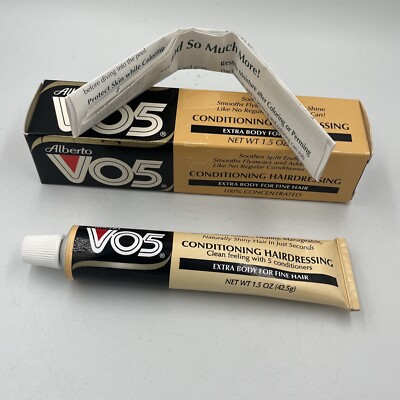 Alberto VO5 Conditioning Hairdressing Extra Body For Fine Hair 1.5 oz ...