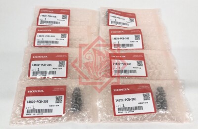 GENUINE HONDA 8PCS LOST MOTION ASSEMBLY 14820-PCB-305 CIVIC INTEGRA DEL ...