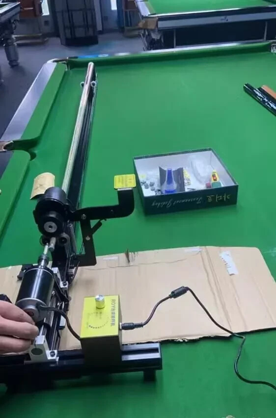 B6 Table Cue Repair Machine Repair Head Copper Ring Corner Cue Machine ...