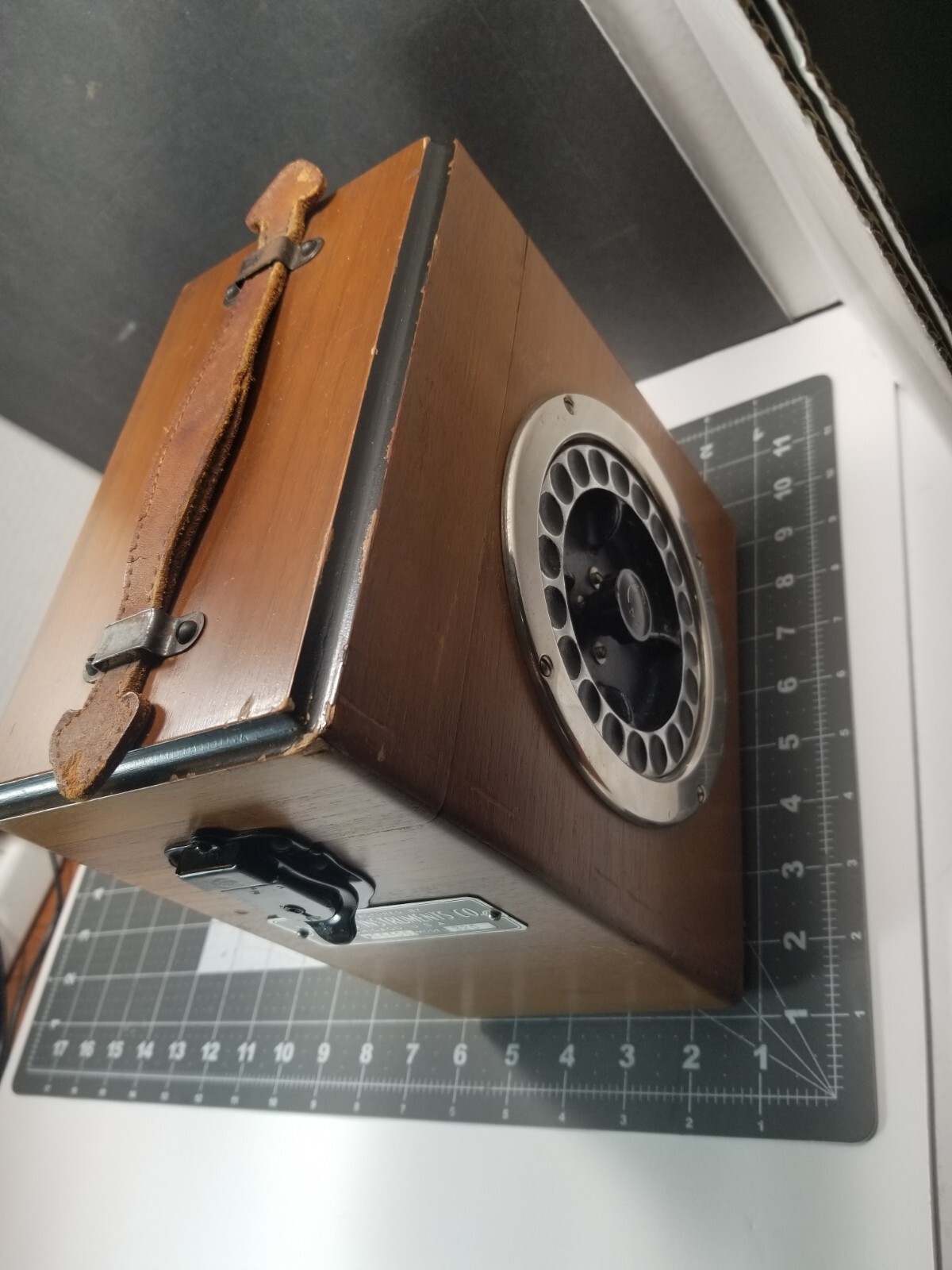 Vintage WWII Wheelco Co. Cased Potentiometer Scientific Instrument ...