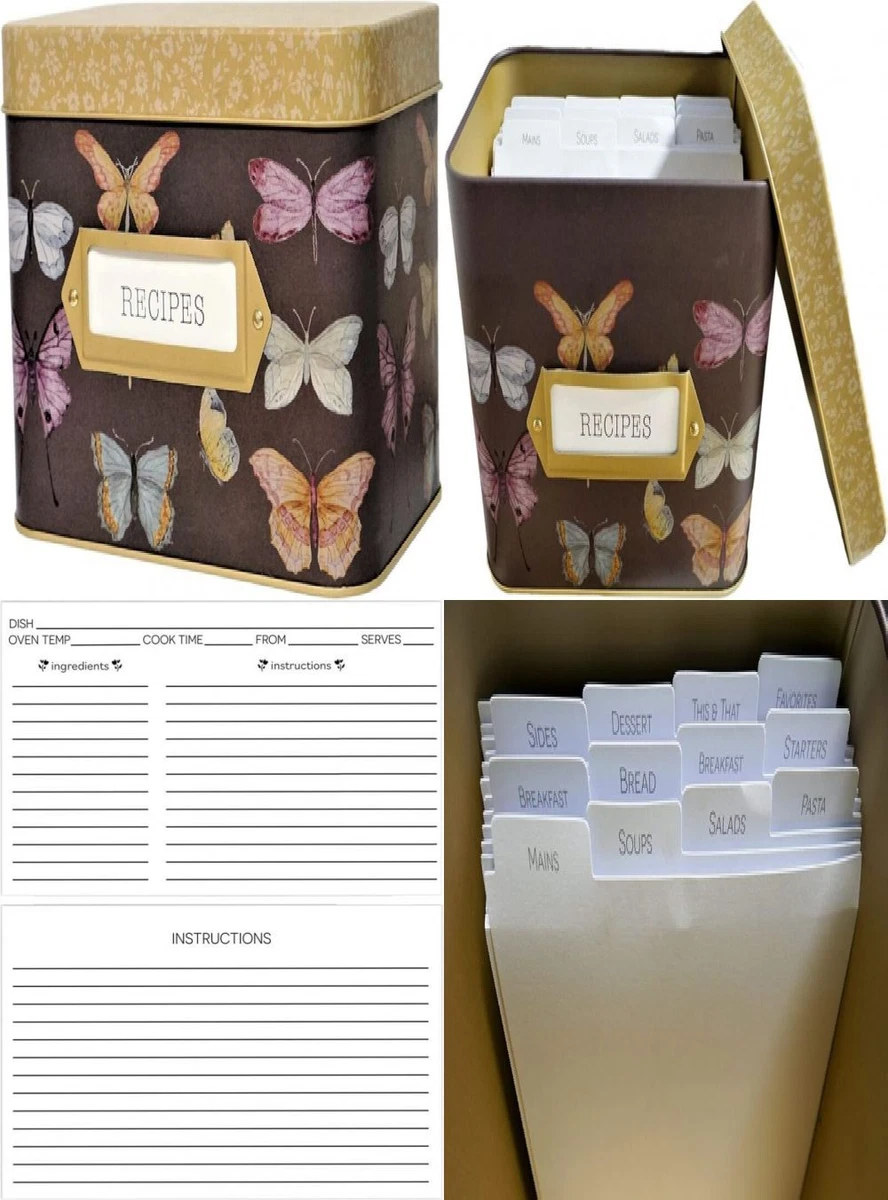 Decorative Recipe Boxes