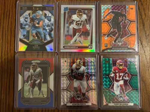 Washington Commanders 10 Card Prizm Lot | eBay