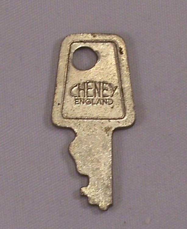 Vintage Cheney Key # 50 Trunk Luggage Suitcase Briefcase Guitar Case ...